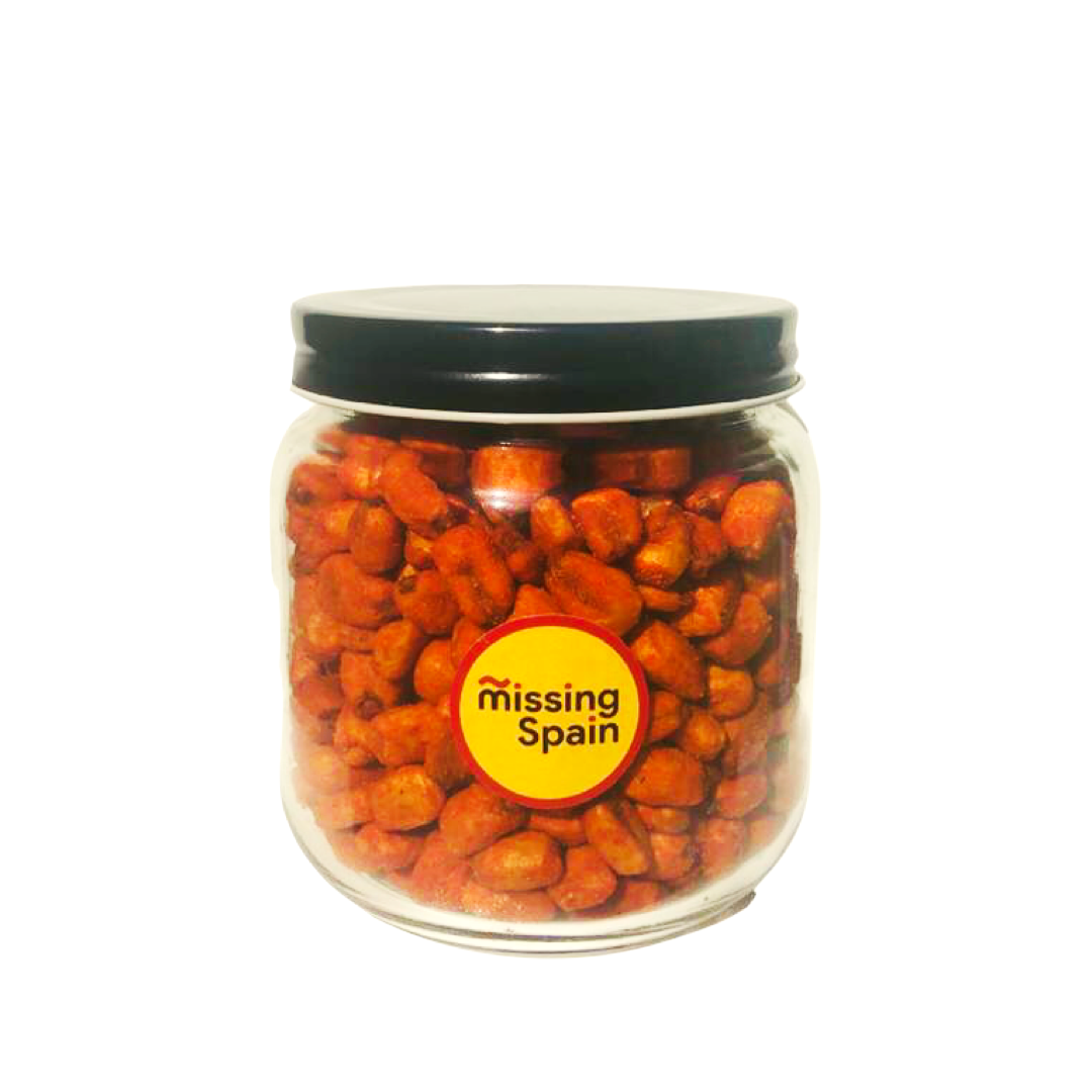 Roasted CHILI corn (Kikos Churruca) in a jar | 170g – Missing Spain
